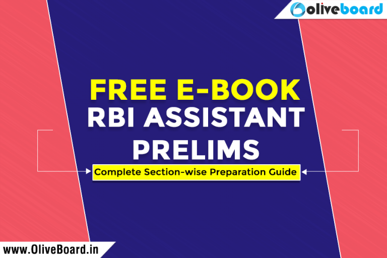 eBook: RBI Assistant Prelims Section-wise Preparation Guide 2017 - Oliveboard