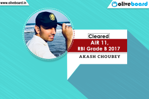 Success story of Akash Choubey - Cleared RBI Grade B 2017, AIR 11