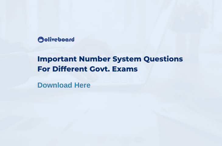 50 Important Number System Ques [With Solutions] PDF | Download Here