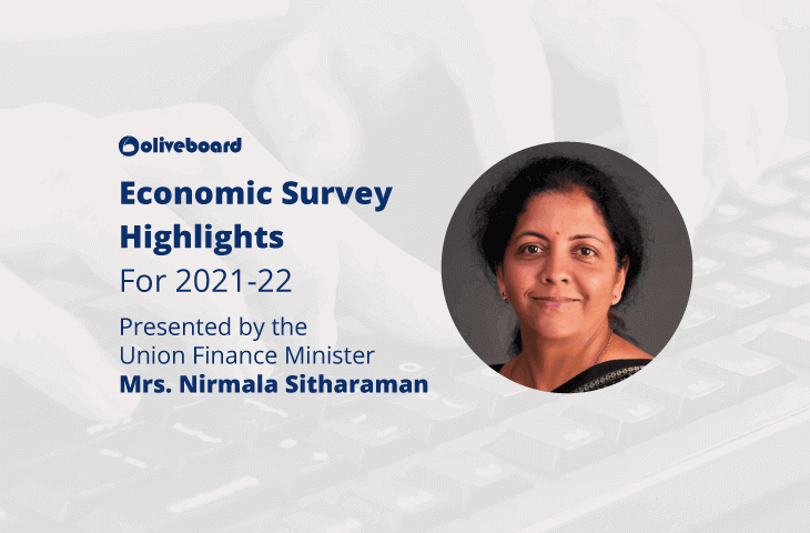 Key Highlights - Economic Survey 2021-2022 - Oliveboard