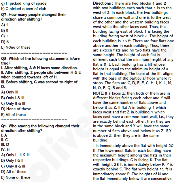 Reasoning Questions For Bank Exams Reasoning Questions For Bank Exams