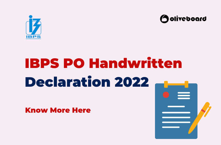 Ibps Po Handwritten Declaration 2022 I Handwritten Declaration Format