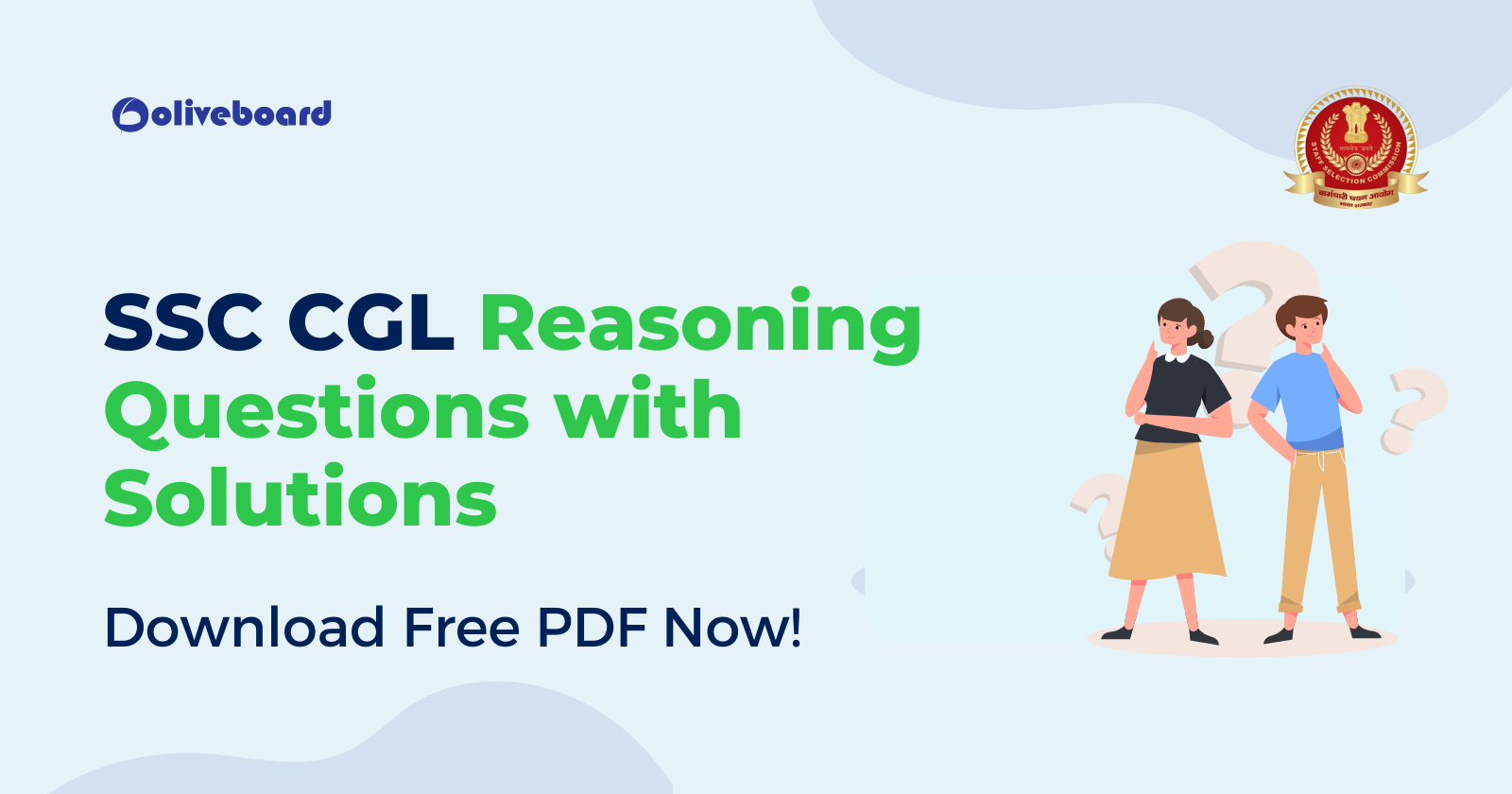SSC CGL Reasoning Questions with Solutions | Download Now SSC CGL Reasoning Questions with Solutions | Download Now