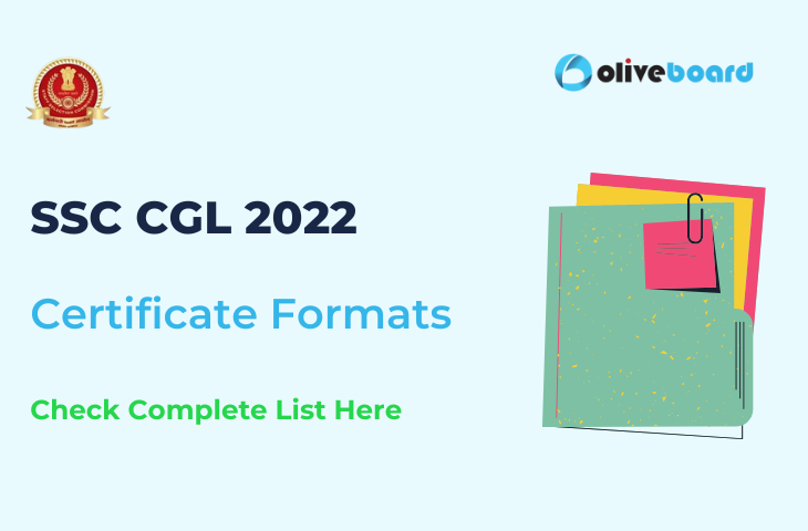 SSC CGL Certificate Format | SC/ST, OBC, Disability etc