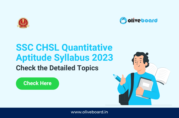 SSC CHSL Quantitative Aptitude Syllabus 2023, Check the Details