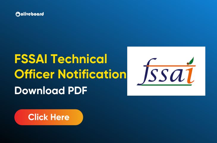 FSSAI Technical Officer Notification 2024, Download PDF